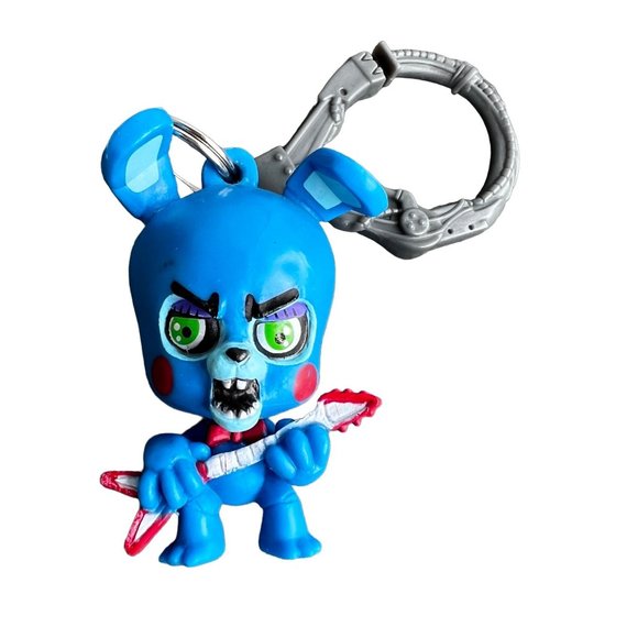 Toys | Five Nights At Freddys Bonnie Guitar Keychain Clip On Blue 2 ...